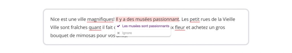 A quick comparison of French spell checkers — correcteur français en ...